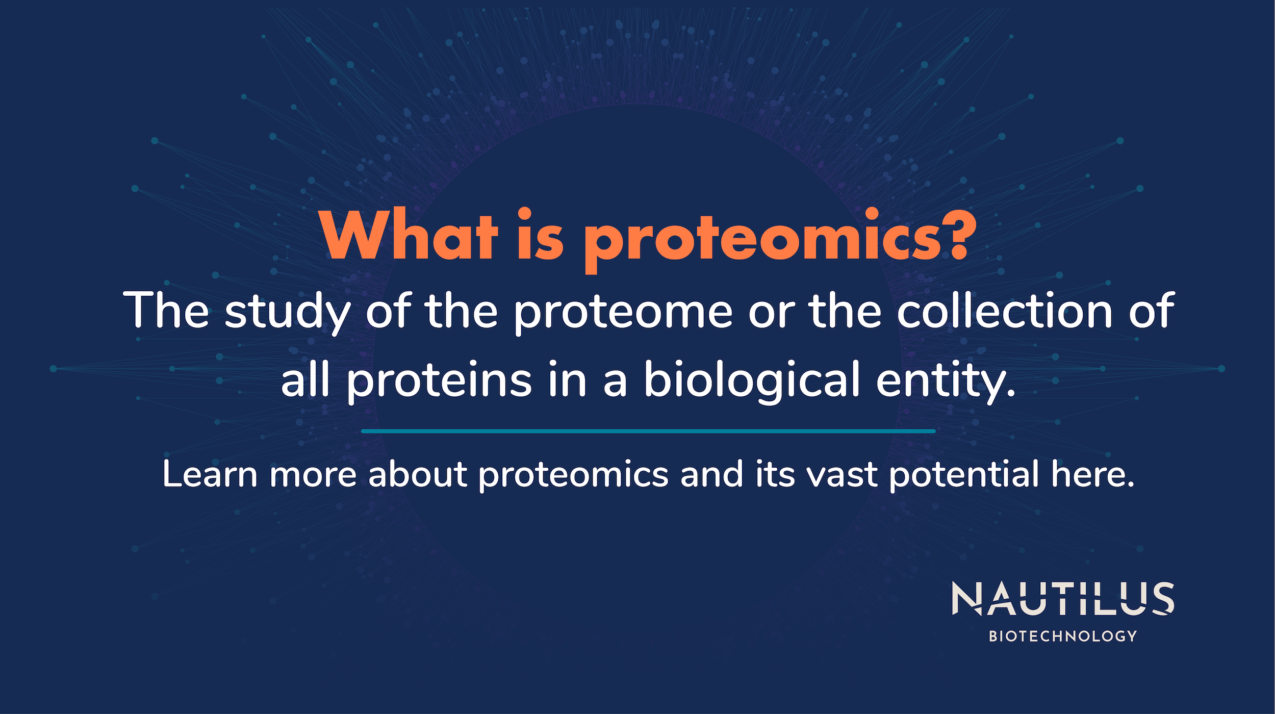 What is proteomics? Techniques, applications and methods ~ Nautilus ...